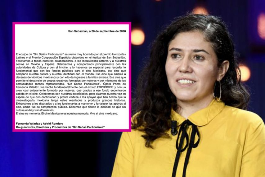 Mexicana gana en festival de cine con fondo que desapareció la 4T